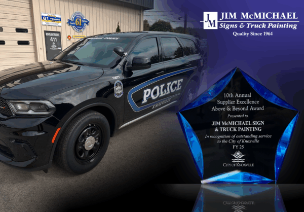 Knoxville Signs, Vehicle Wrapping | Jim McMichael Signs & Truck Painting